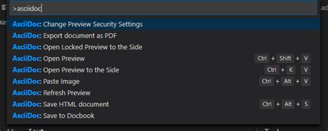 asciidocの執筆環境を用意する vscode qiita
