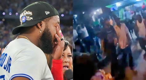 Vladimir Guerrero Jrs Hometown Erupts In Celebration For His First