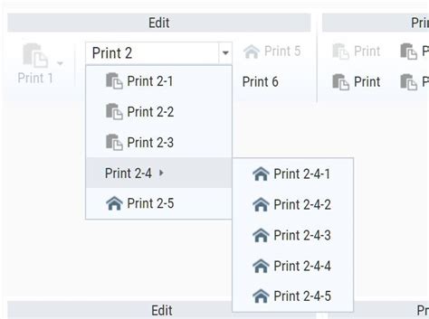 Ms Word Style Responsive Toolbar Menu In Jquery Menubar Jquery