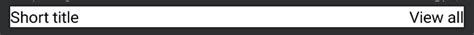 Row With Two Text In Constraint Fashion In Jetpack Compose Flutter Fixes
