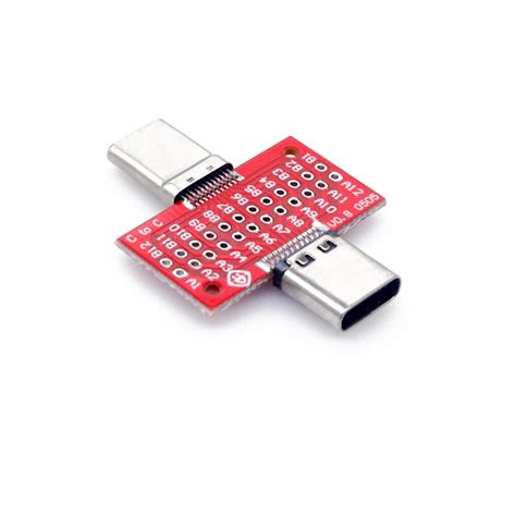 Treedix Usb 31 Type C Male To Female Test Board Circuirt Board 24pin