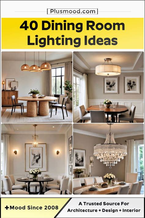 40 Dining Room Lighting Ideas To Illuminate Your Space