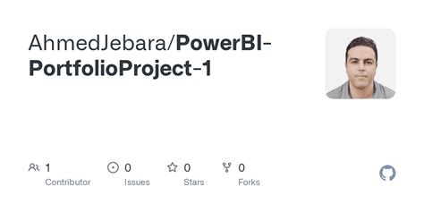 Github Ahmedjebarapowerbi Portfolioproject 1