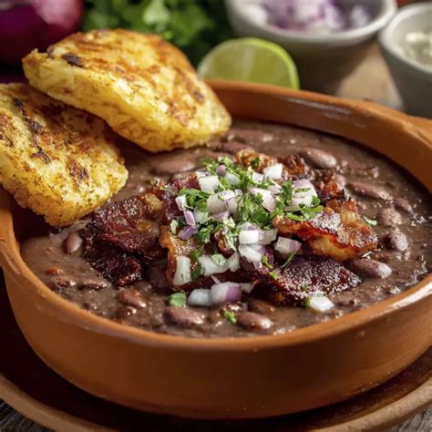 Frijoles Refritos Con Tocino Sabor Y Tradición Mexicana