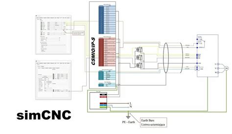 Schematy Podłączeń Kontrolerów Csmio Ip Do A2 Vfd Simcnc I Mach3 Mach4 Cs Lab