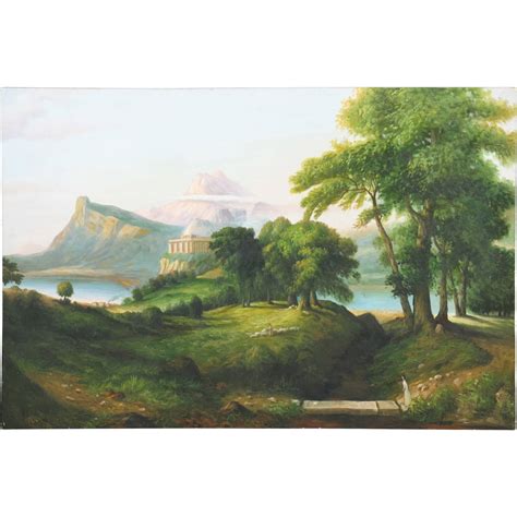After Thomas Cole [american] The Course Of Empire The Arcadian Or