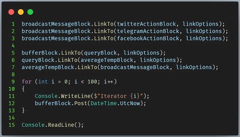 introduction to tpl dataflow in c