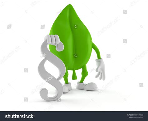 흰색 배경에 단락 기호가 있는 리프 스톡 일러스트 1809605536 Shutterstock