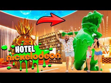 Hotel Nickelodeon Habitacion Lobby Y Restaurantes Youtube