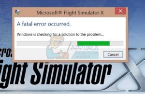Fix Run FSX In Windows 10 Appuals Com