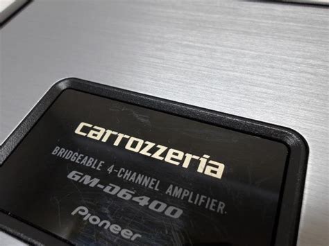 Carrozzeria Gm D6400 中古品 アップガレージ 東村山店 カー用品 アンプを通販で購入する 中古カー＆バイク