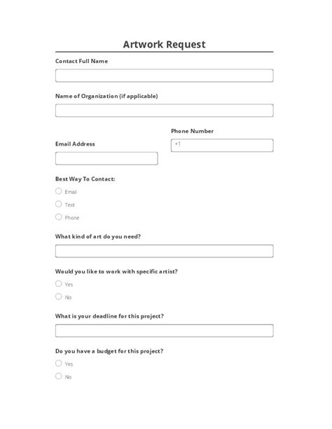 Automate Artwork Request Template Using Dottedsign Bot Airslate
