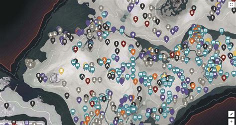 Carte Interactive Where Winds Meet Curiosités Coffres Boss