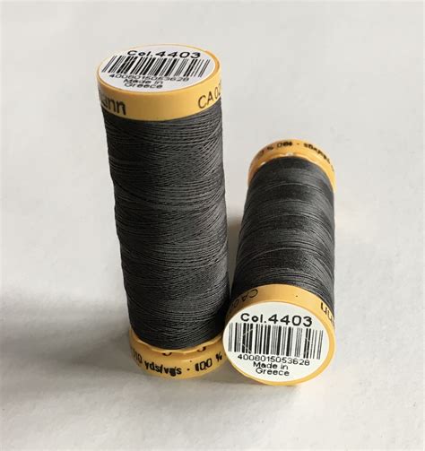 Gutermann Cotton Sewing Thread Shade 4403 Slate Amazing Craft