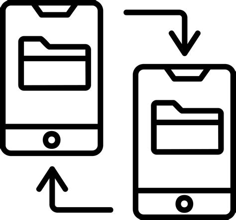 File Transfer Vector Icon 20306537 Vector Art At Vecteezy