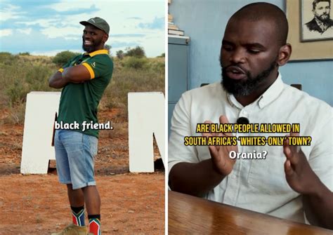 Siv Ngesi Visits Orania It Didnt Feel Right [video]