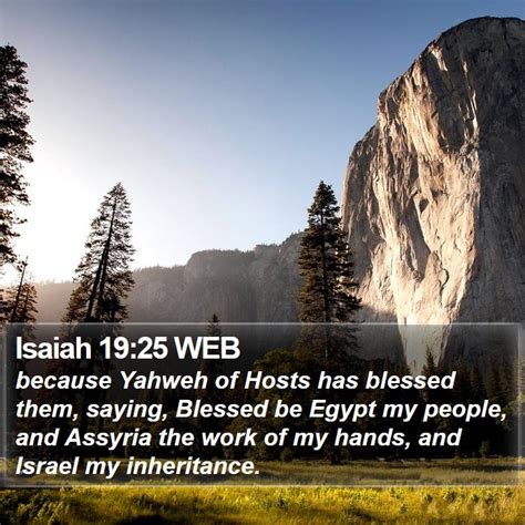 Isaiah 19 25 Web Scriptures Images