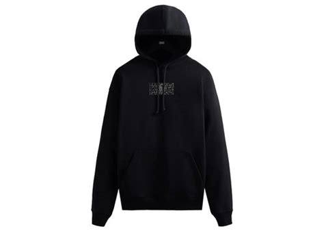 Kith Marvel Spider Man Web Logo Hoodie Black Solesense