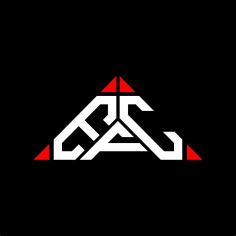 Efc Letter Logo Creative Design With Vector Graphic Efc Simple And