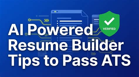 Ai Powered Resume Builder Tips To Pass Ats Complete Guide For 2026