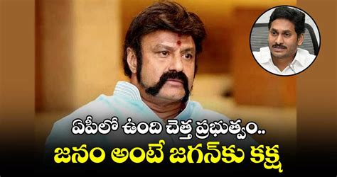 నందమూరి బాలకృష్ణ సంచలన వ్యాఖ్యలు