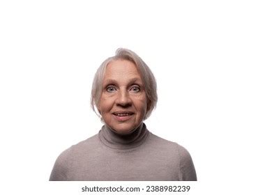 Year Old European Mature Woman Stock Photo Shutterstock