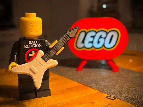 Brick Man Heavy Metal Edition 25 Or 40cm Free 3d Print Model