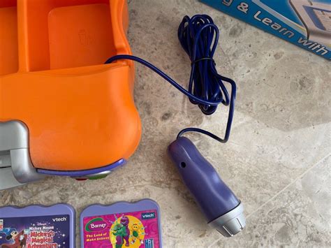 Two Educational Videogame Console Vtech Bundle Nitro Vision V Smile