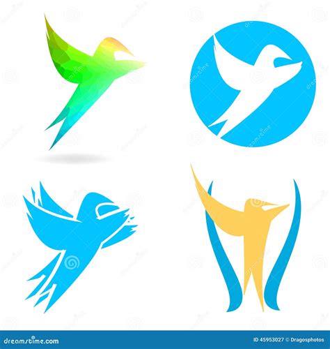 Bird Logo Stock Illustration Illustration Of Graphic 45953027