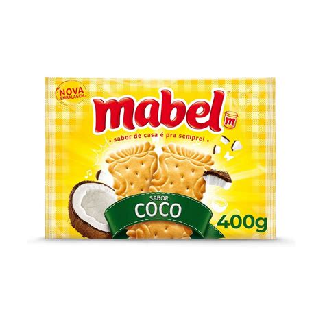 Biscoito De Coco Mabel Pacote 400g
