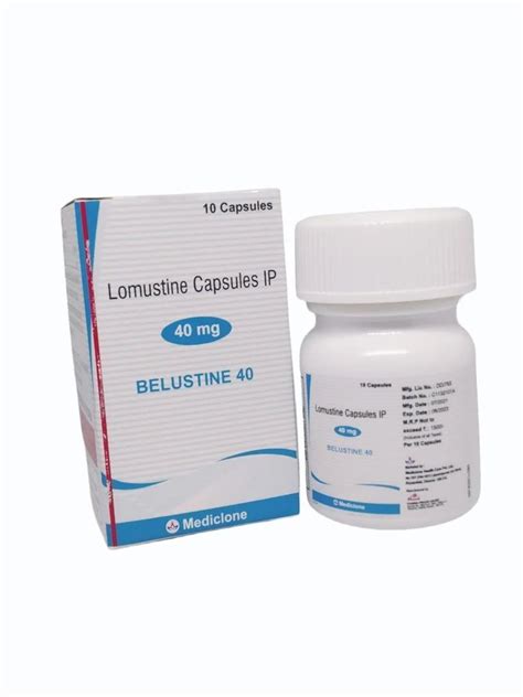 40 Mg Lomustine Capsules At Rs 1125 Box Bhatsa Colony Kalyan Id 2853932948762