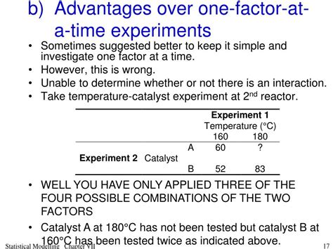 Ppt Vii Factorial Experiments Powerpoint Presentation Free Download