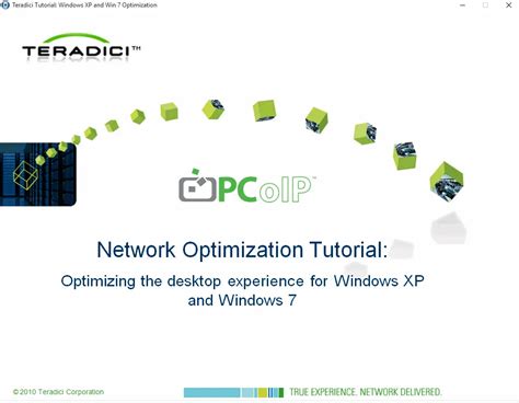 Windows XP Optimization Presentation