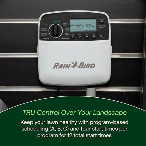 Rain Bird 4 Station Digital Irrigation Timer C53118 At