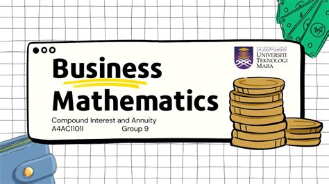 Group Assessment 2 Business Mathematics Mat112 Youtube