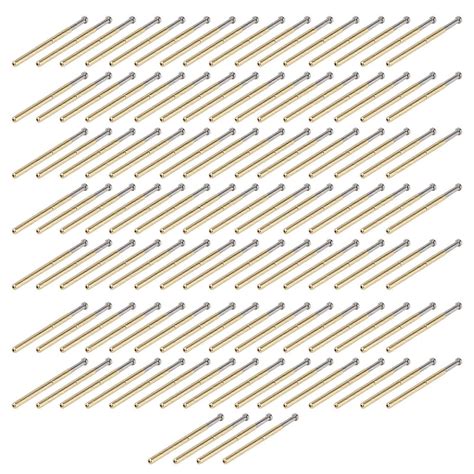 100pcs Spring Probe Pins Cone Head Type Preservative 20mm Practical