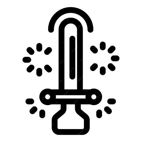 Premium Vector Large Energy Weapon Is Firing Creating Explosions On