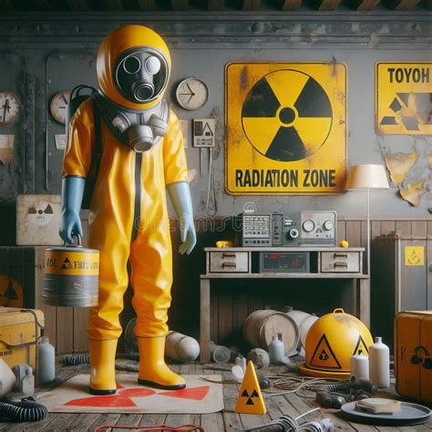 Radiation Zone A Area That Has Been Contaminated By Radiation Wi Stock