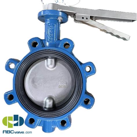 Lug Type Epdm Seat Concentric Butterfly Valve With Hand Operation