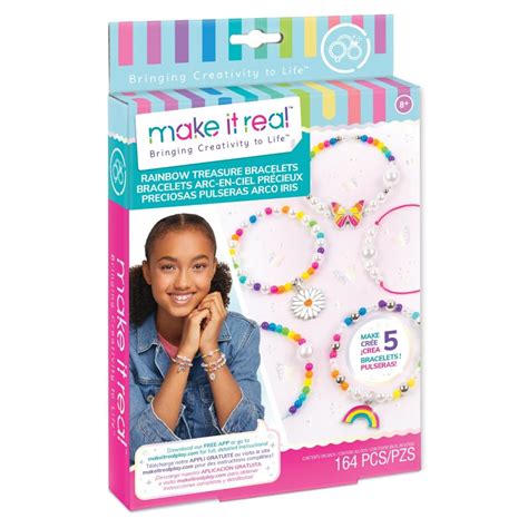 Set De Bratari Rainbow Treasure Make It Real 164 Piese Noriel