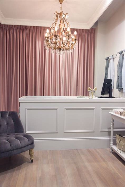 Velvet Curtains In The Lilee Pink For The Potential Dressing Room Or