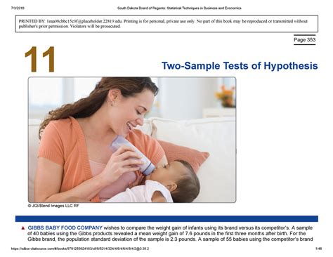 Chapter 11 Statistical Techniques In Business And Economics Page