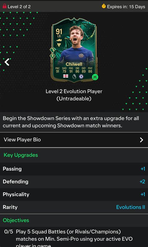 Chilwell Is Updated And He Is Available To Evo Reasportsfc