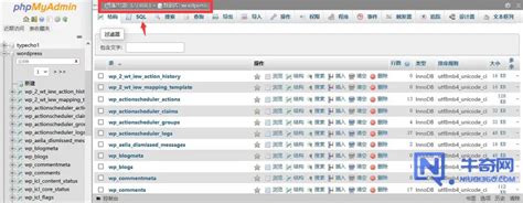 如何在 phpMyAdmin 中运行 SQL 语句 牛奇网