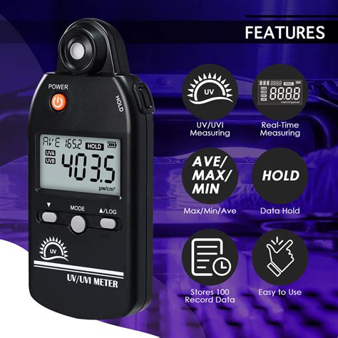 Uvm 529 Digital Ultraviolet Detector Uv Uvi Tester Light Meter Irradia