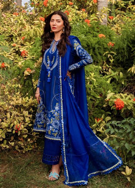 Dalia A Sadaf Fawad Khan Siraa Lawn 2024 Ayat B Wardrobe