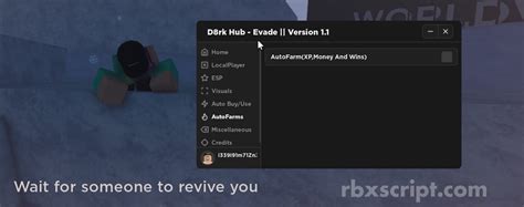 evade auto farm xp auto buy auto use scripts