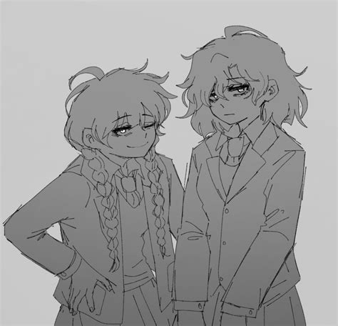 Reverse Wednesday And Enid By Ryuga2203 Rwenclair