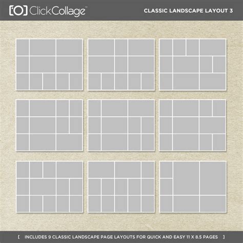 Classic Landscape Layout 3 Digital Art