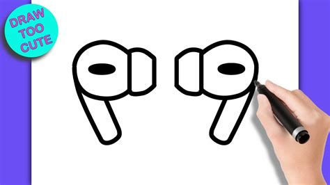How To Draw Earbuds